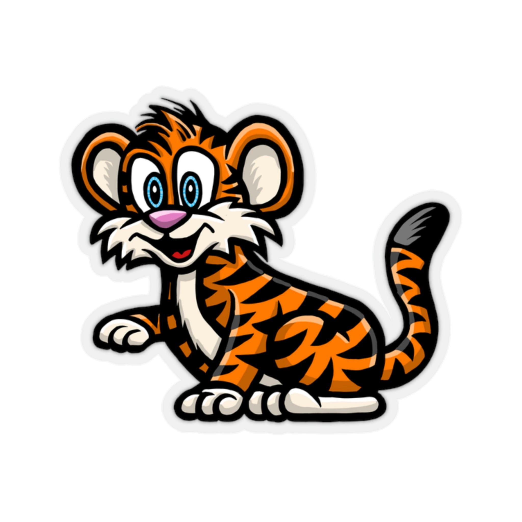 Tiger Sticker – Periwinkle Products