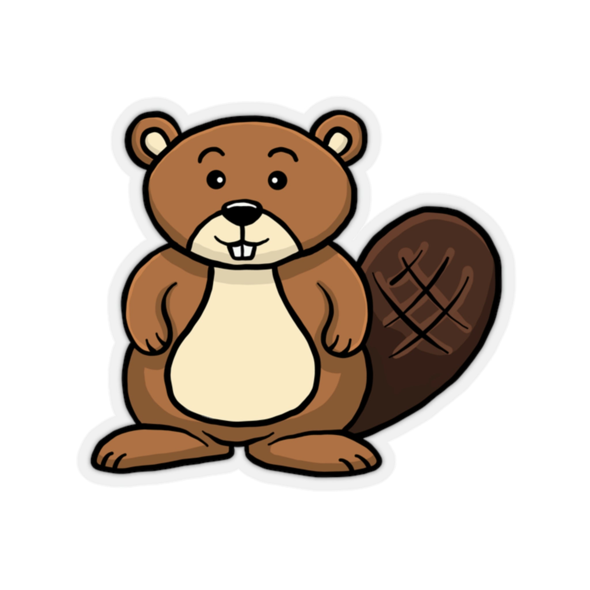 Beaver Sticker – Periwinkle Products